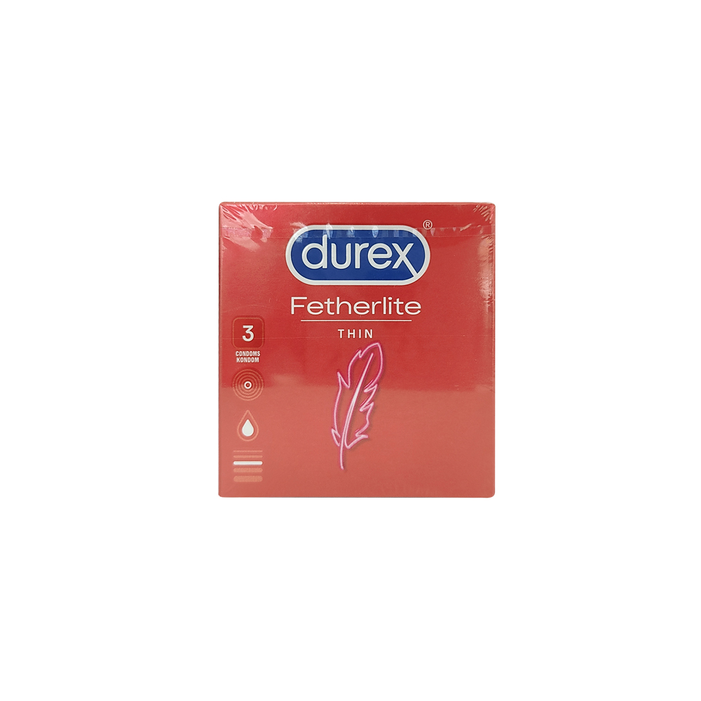 Durex Fetherlite Thin Easy On 3'S